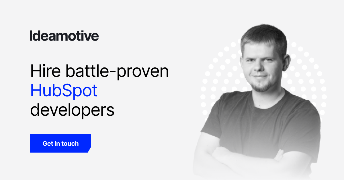 Top HubSpot Developers for Hire in January 2026 | Ideamotive